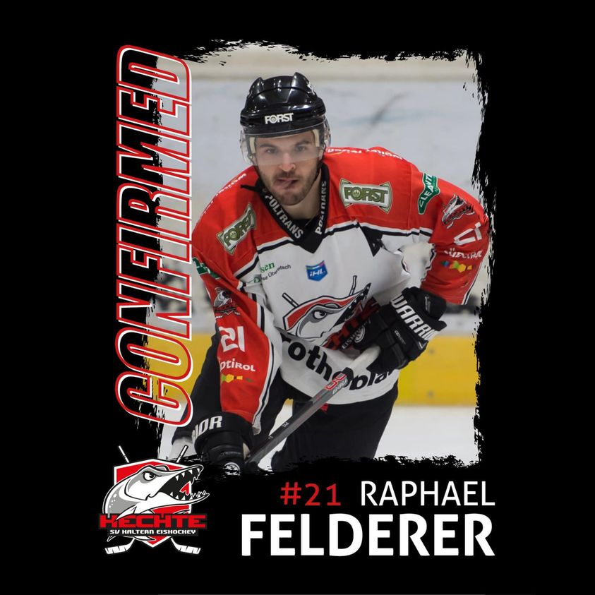 Raphael Felderer confermato dal SV Kaltern
