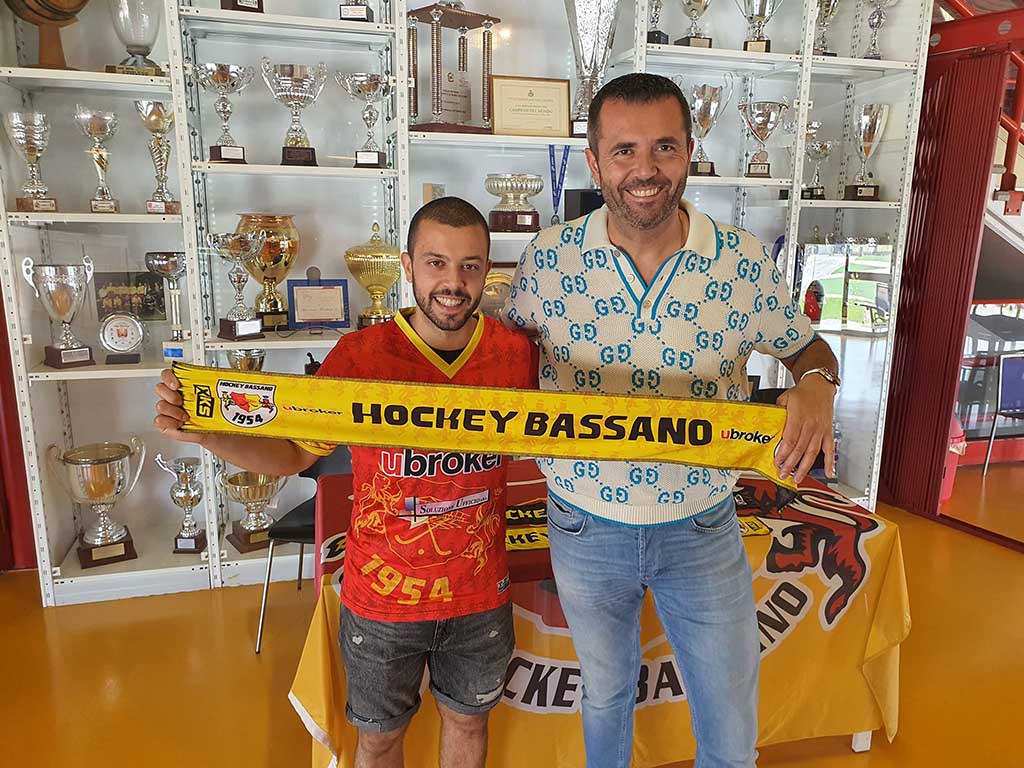 Nicolas Barbieri nuovo giocatore dell'Hockey Bassano