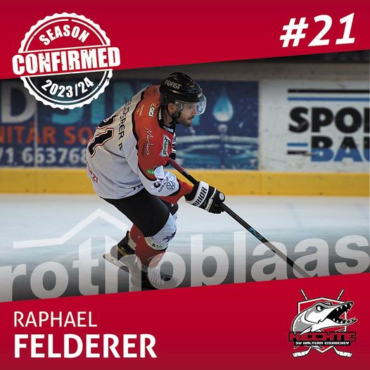 Raphael Felderer confermato dal SV Kaltern