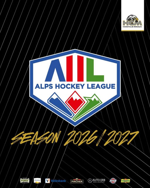 Merano parteciperà alla Alps Hockey League 2026/27